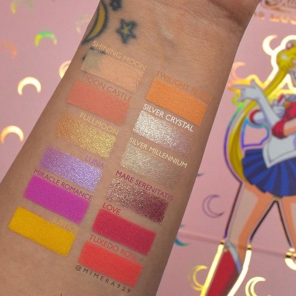 Colourpop | Makeup | Colourpop Sailor Moon Eyeshadow Palette Pretty ...